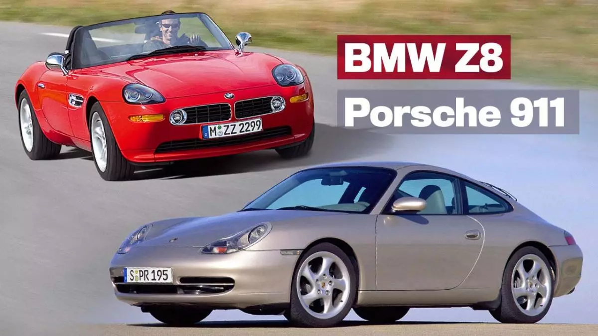 Compa oldie: BMW Z8 ou Porsche 911 996