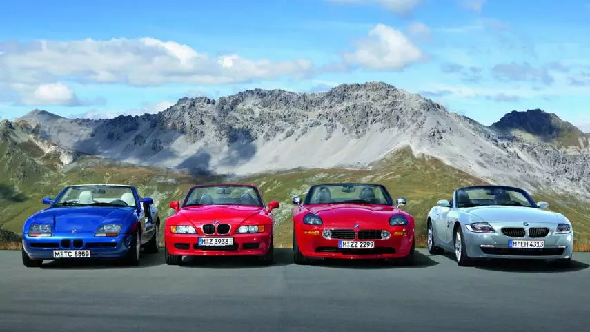 Generația Z: BMW Z1, Z3, Z8 și Z4