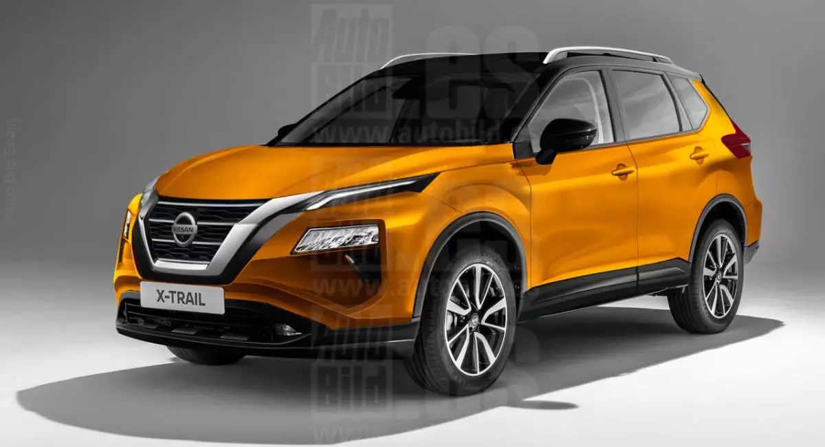 Sena ke kamoo Nissan X-Trail ea 2021 e neng e ka shebahala kateng