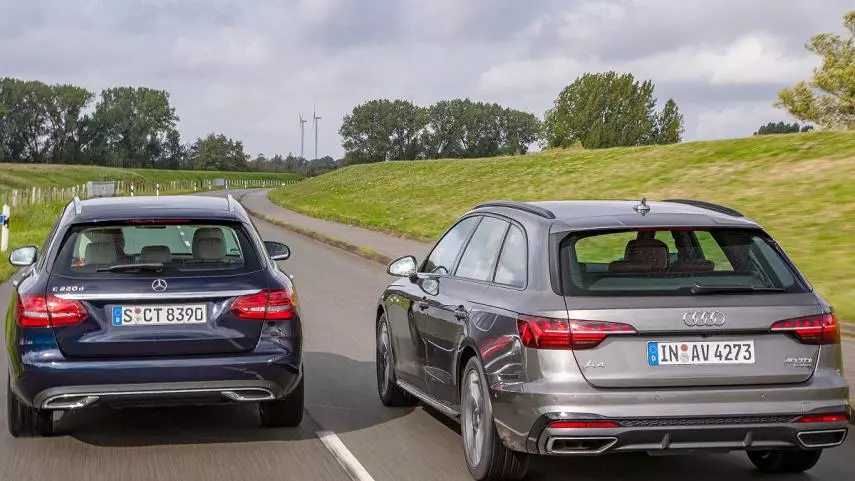 Perbandingan: Audi A4 Avant dan Mercedes C-Class Estate