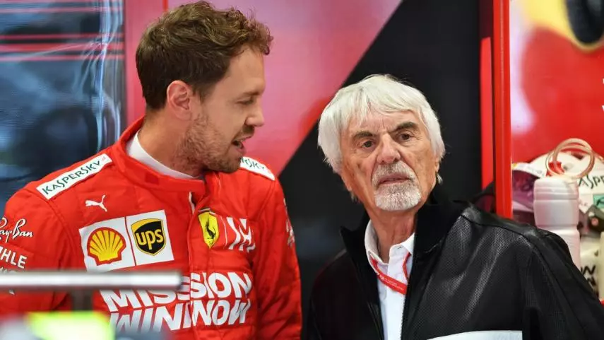 Vettel ve Ecclestone