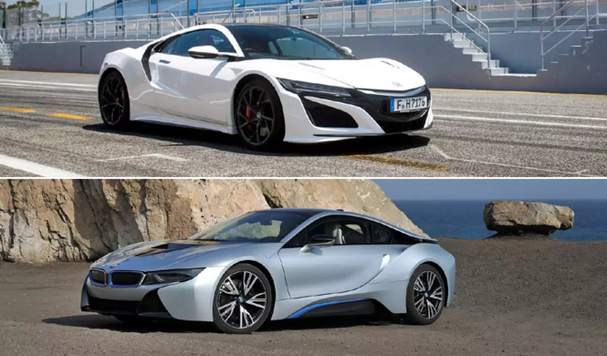 Kateri je boljši, Honda NSX ali BMW i8?