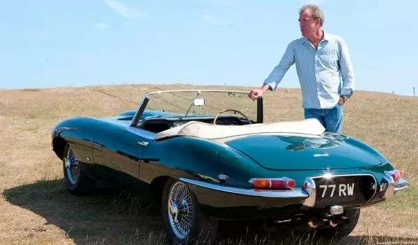 Jeremy Clarkson u Jaguar E-type