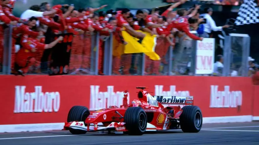 Michael Schumacher by die 2004 Hongaarse GP