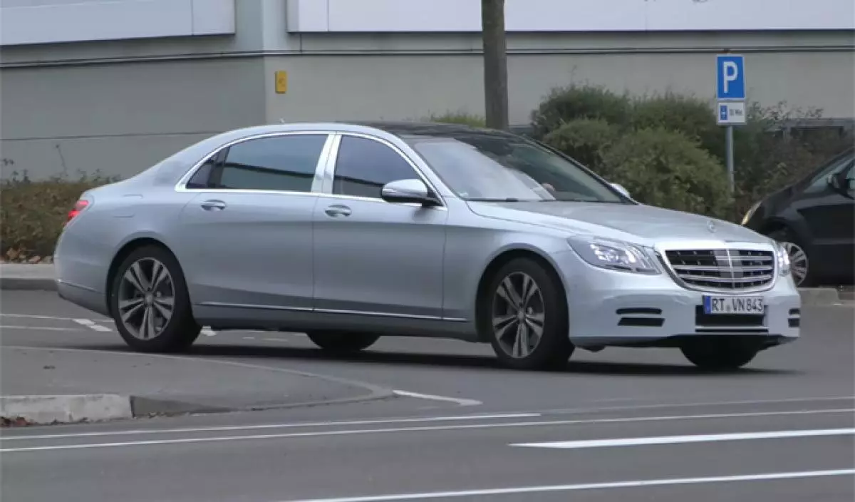 Mercedes-Maybach S-Class 2017: İlk casus görüntüler