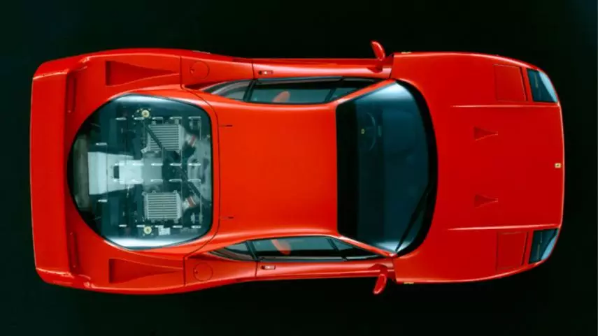 Trije nijsgjirrichheden fan 'e fabrikaazje fan' e Ferrari F40