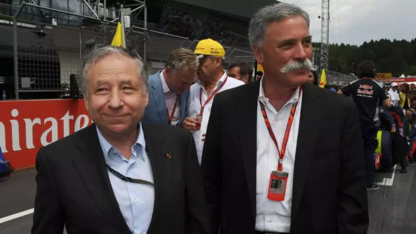 Chase Carey dhe Jean Todt