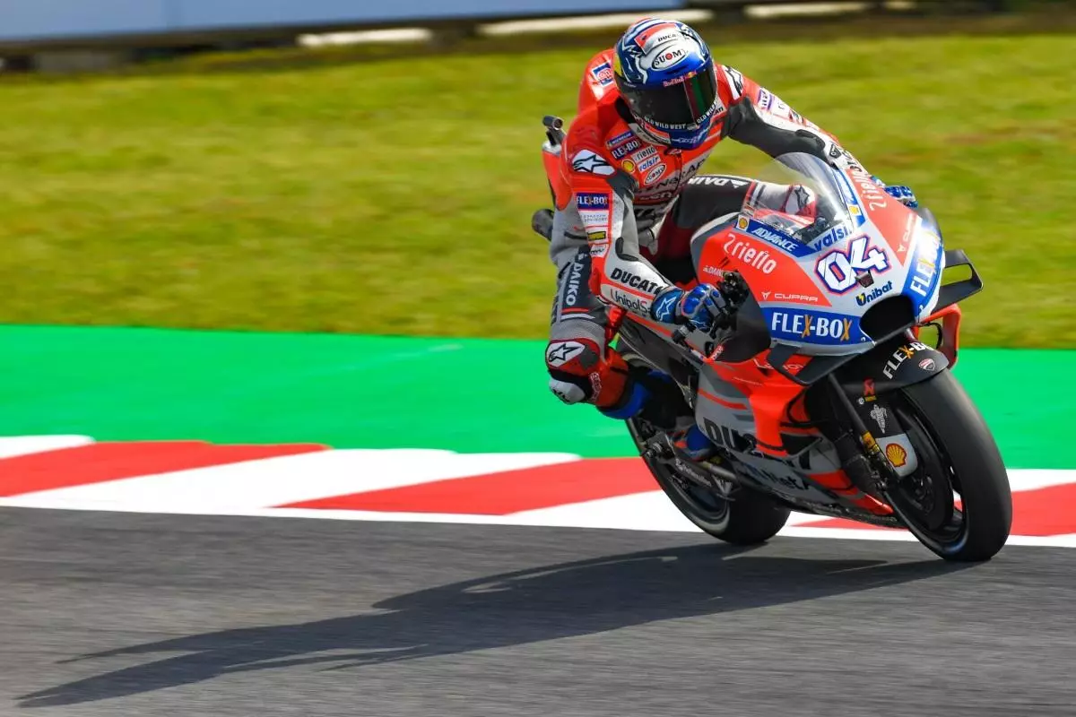 Free Practice MotoGP Misano 2018: Dovizioso na Ducati na-achị