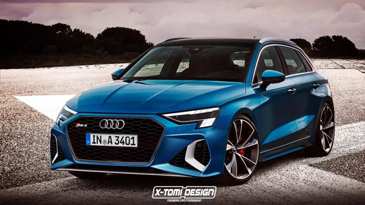 Qhov no tuaj yeem yog Audi RS 3 Sportback 2021 tshiab