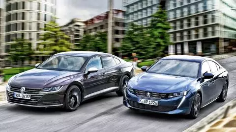 तुलनात्मक Peugeot 508 बनाम वोक्सवैगन Arteon