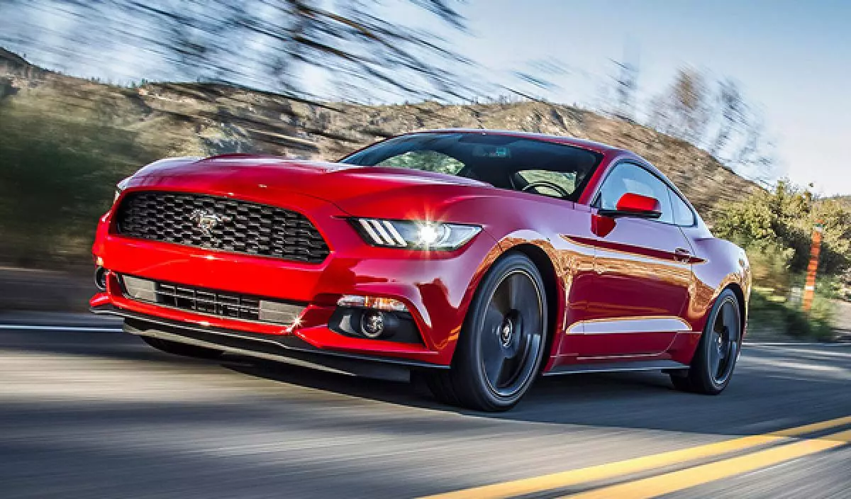 Tès nouvo Ford Mustang 2015 la