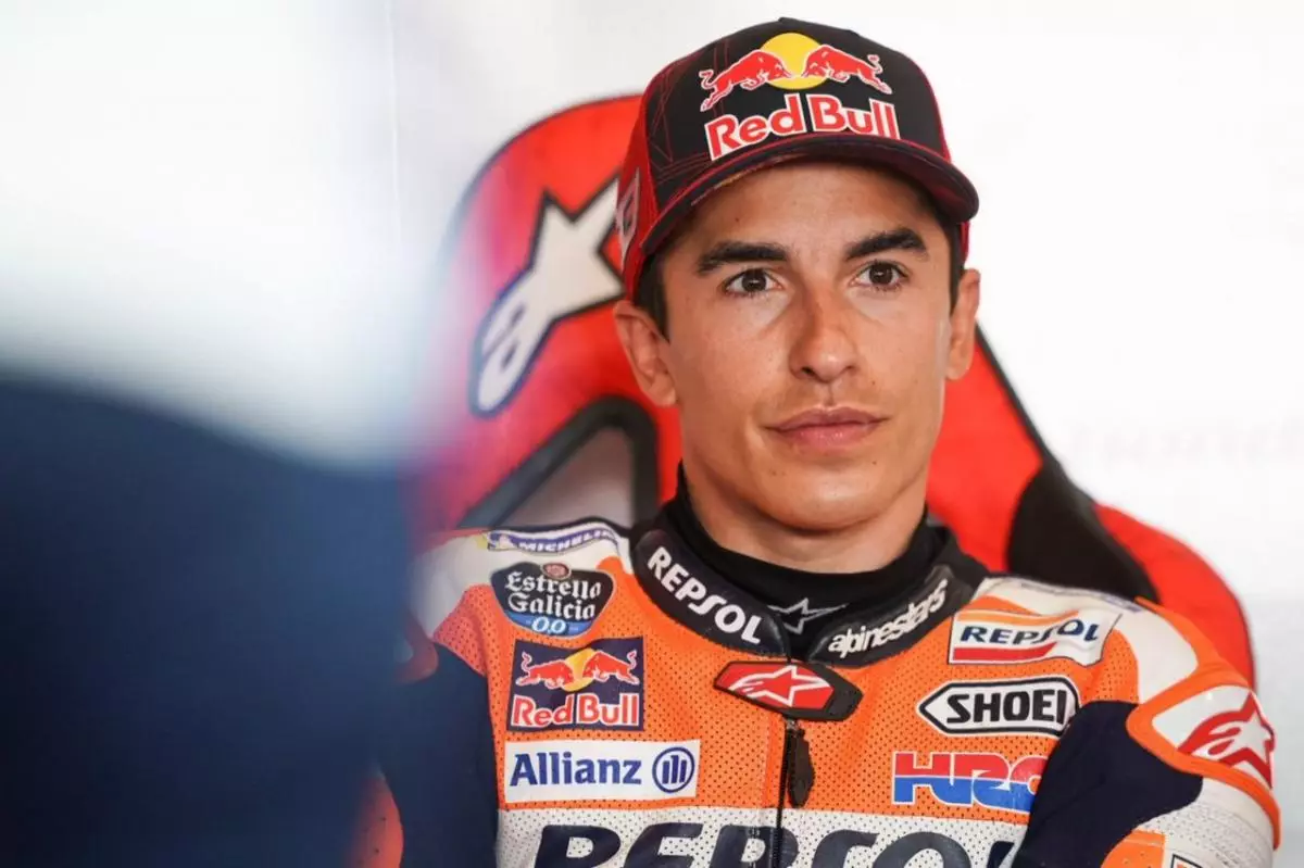 Marc Márquez sil net race yn Portegal neidat hy in fal