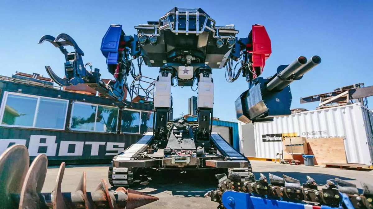 In September you will see the first giant robot fight in history