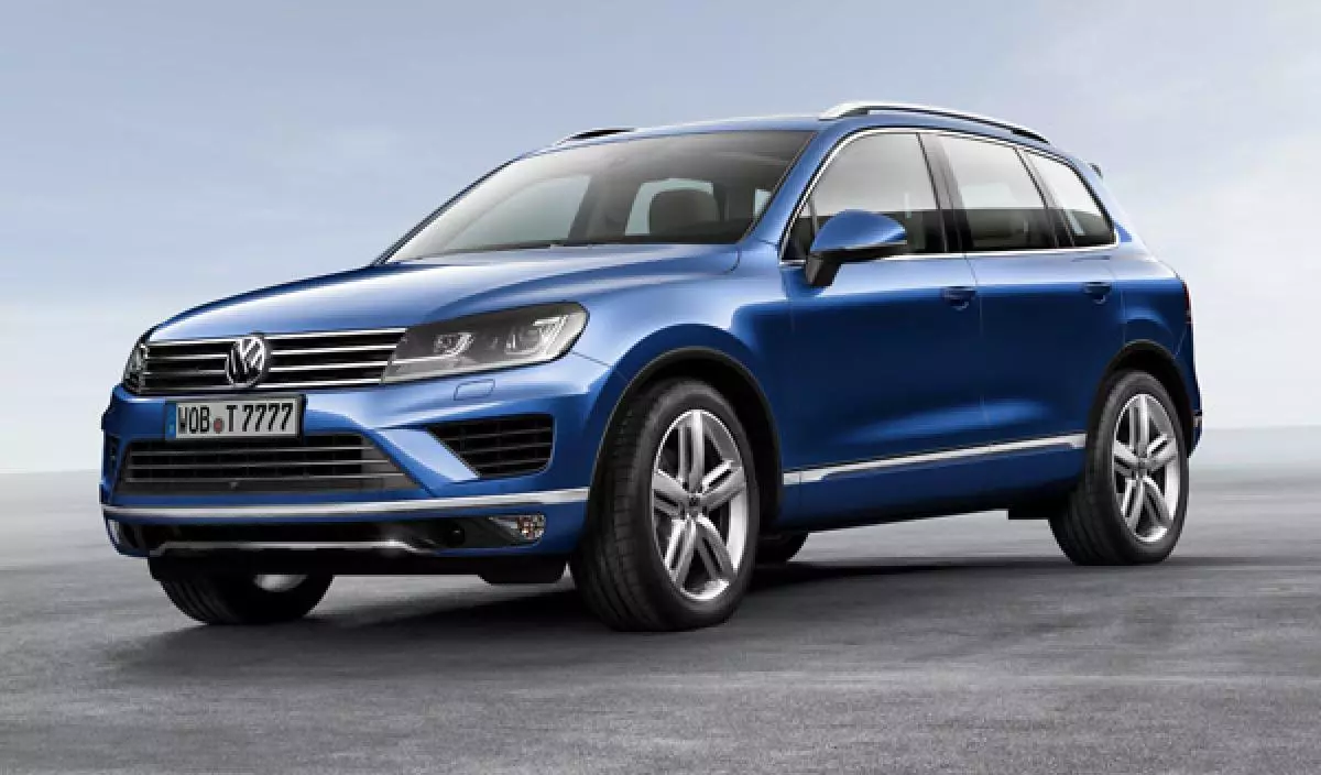 Volkswagen Touareg 2014 એ 262 hp V6 TDI એન્જિન લોન્ચ કર્યું છે