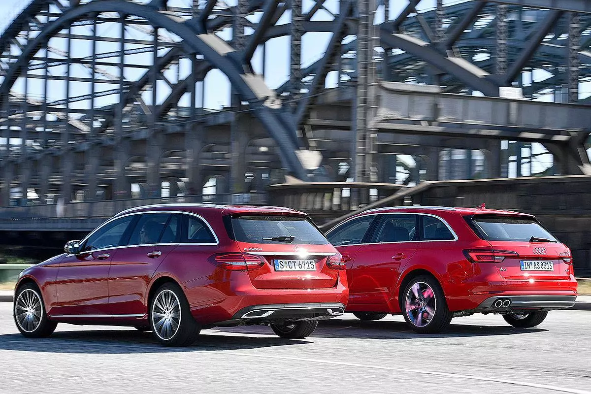 Comparativa: Mercedes Classe C Estate vs Audi A4 Avant