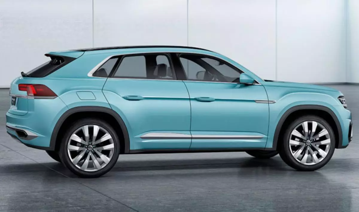 Volkswagen plannen in Tiguan Coupe R