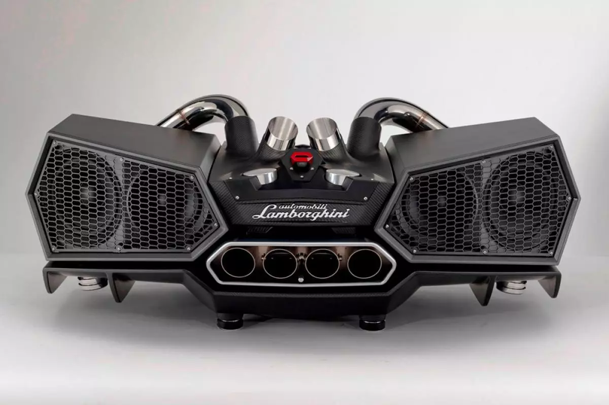 De Lamborghini-speaker kost net als je auto