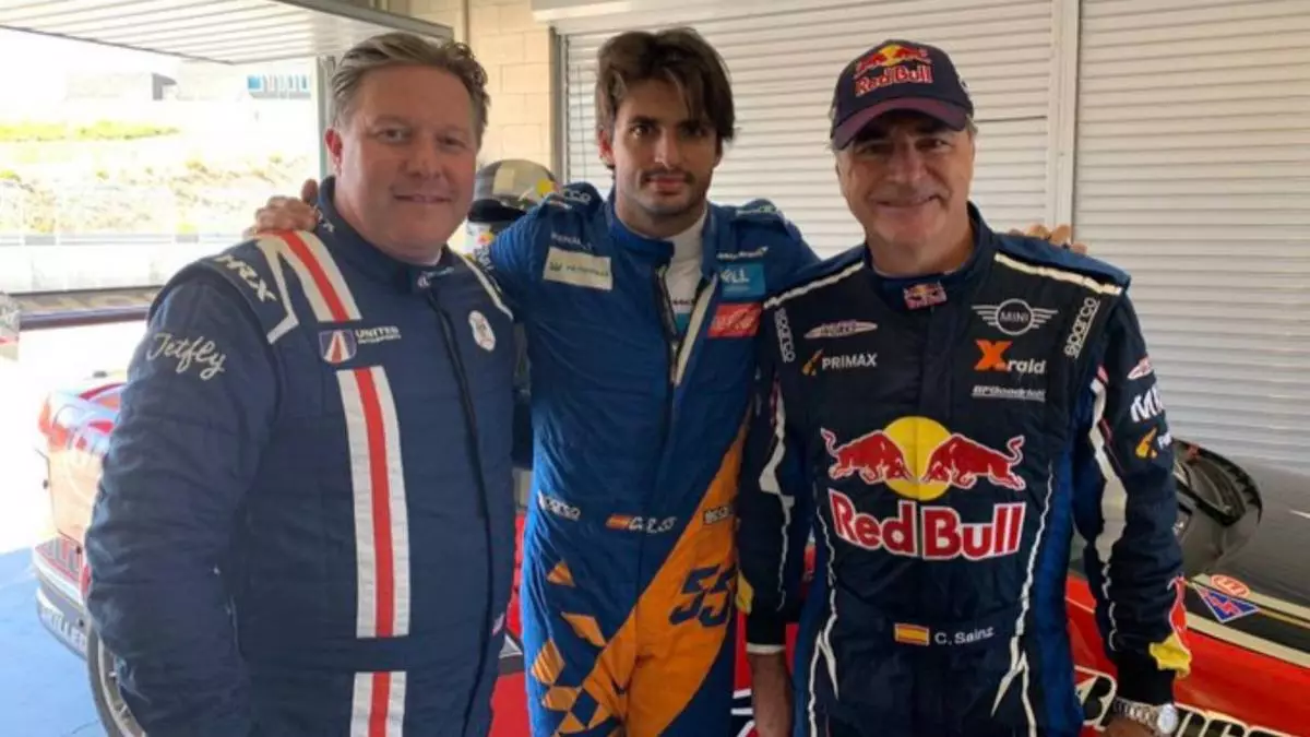 De Sainz hawwe wille mei guon "supercars" yn Navarra