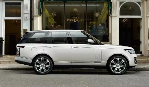 Range Rover урт тэнхлэг хоорондын зай