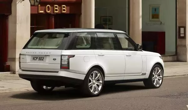 Range Rover lang akselavstand bak