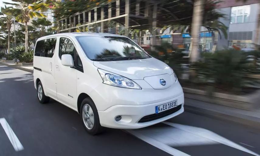 Nissan Barcelona, tudi ko so tam izdelovali e-NV200