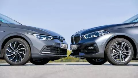 BMW 1 श्रृंखला 118d Vs Volkswagen गोल्फ TDI-10