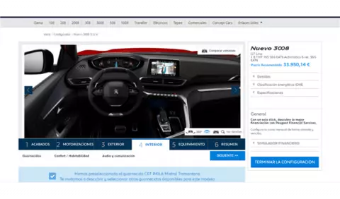 peugeot configurator