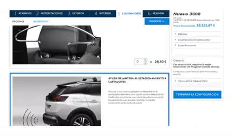 peugeot configurator