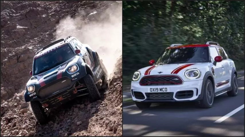 I-MINI Countryman JCW kanye ne-MINI Dakar