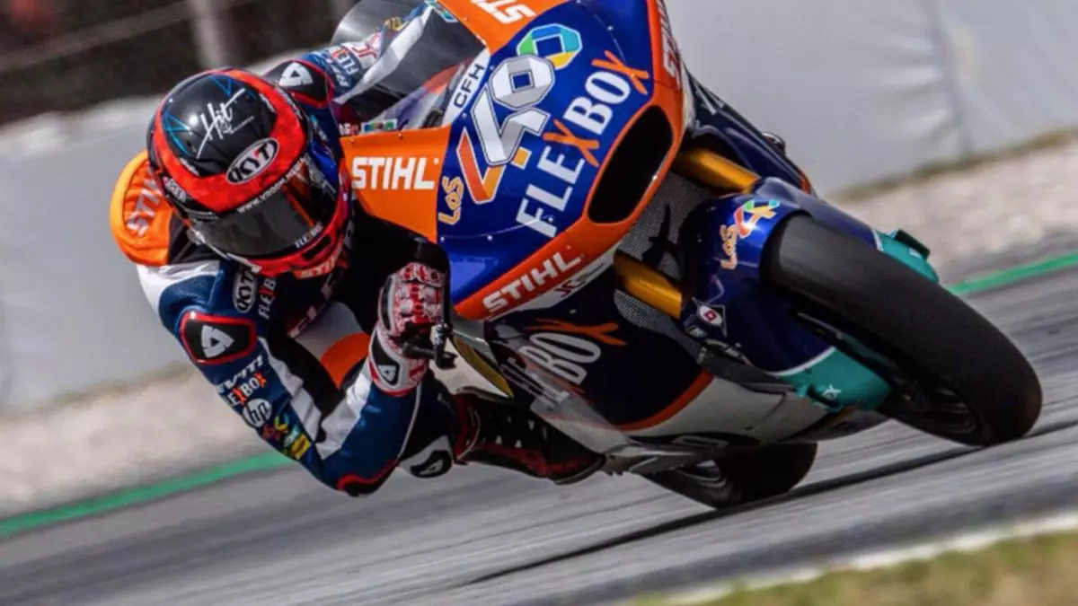 Misano Moto2 Race 2019: ඔගස්ටෝ ෆර්නැන්ඩස් ඔහුගේ දත් අතර පිහියෙන් ජය ගනී