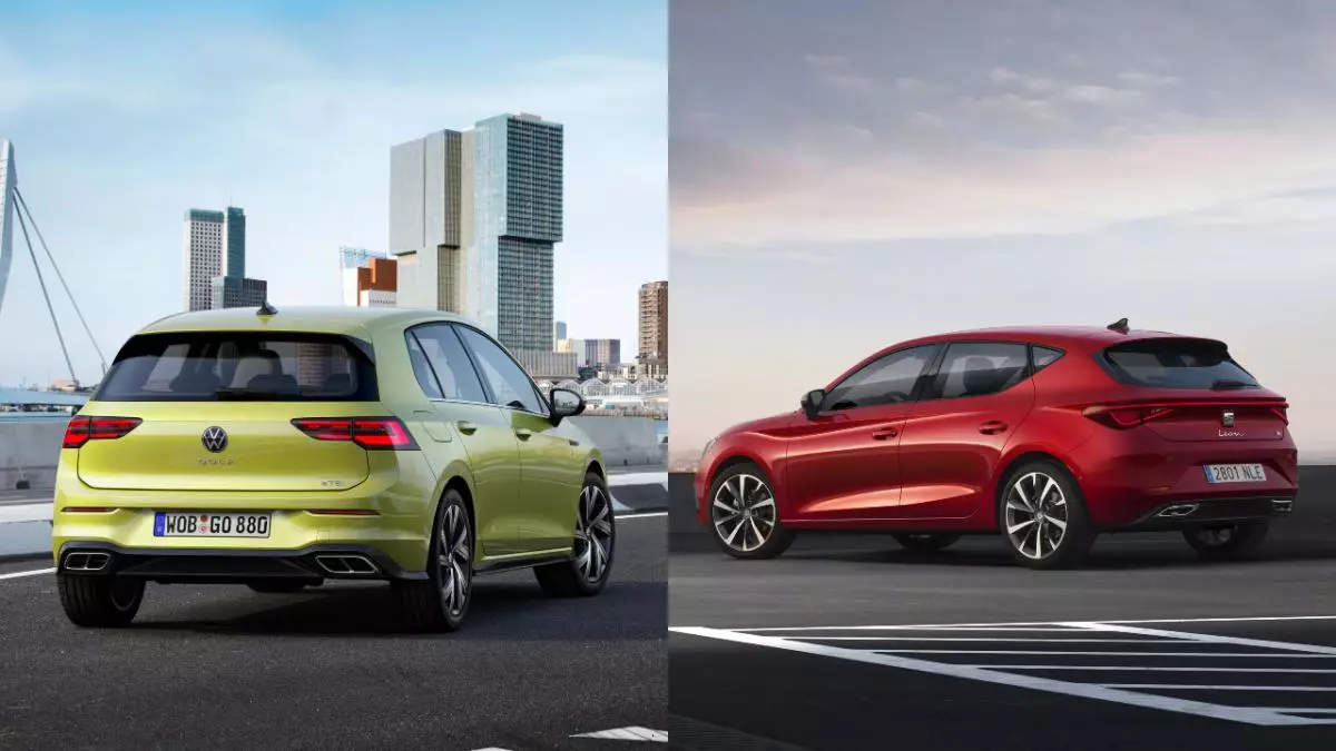 Volkswagen Golf 8 vai Seat León 2020: kummalla on paremmat liitännät?