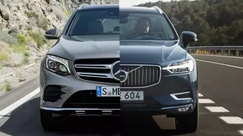 Volvo XC60 o Mercedes GLC? recensione degli interni del suv di lusso