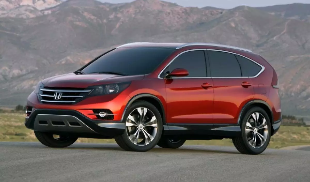 Honda CR-V Concept baru menghadirkan citra pertamanya