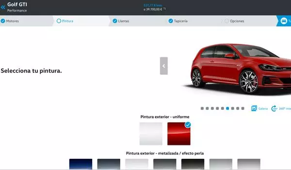 vw configurator