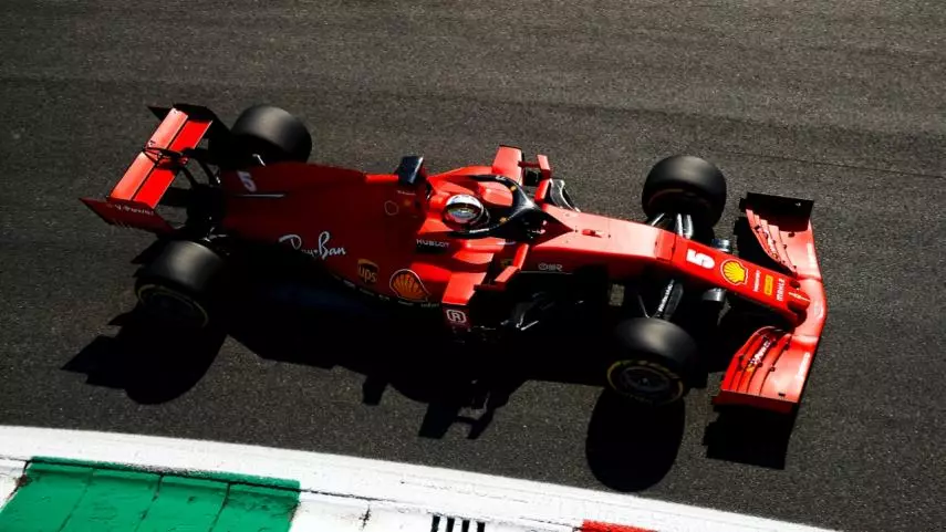 Vettel in Monza