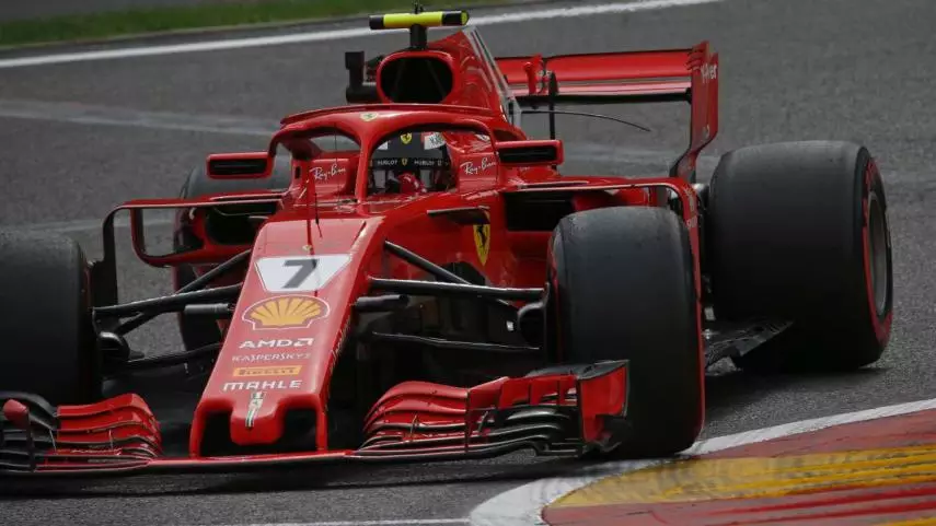 Kimi Räikkönen, Belgiýanyň GP-sinde