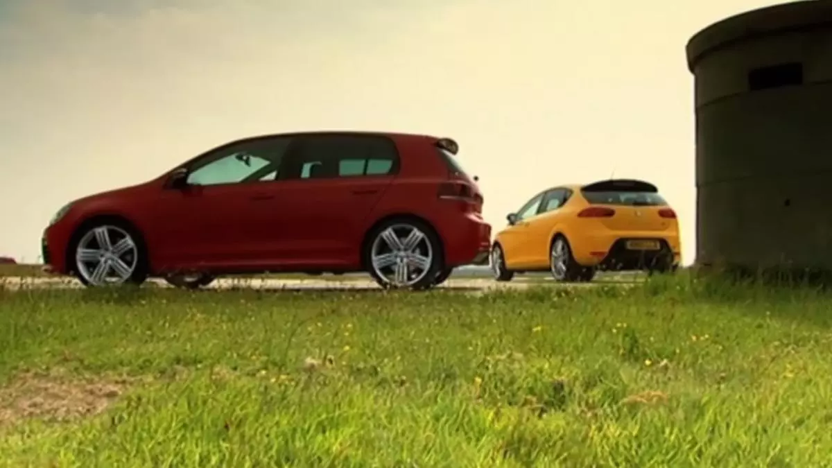 Circuit duel: VW Golf R VI laban sa Seat León Cupra R II