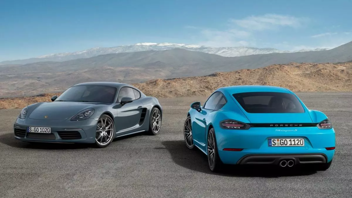 5 umehluko phakathi kwePorsche Cayman yokuqala nePorsche 718 entsha