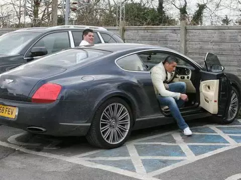 Cristiano Ronaldos Bentley Continental GT Speed