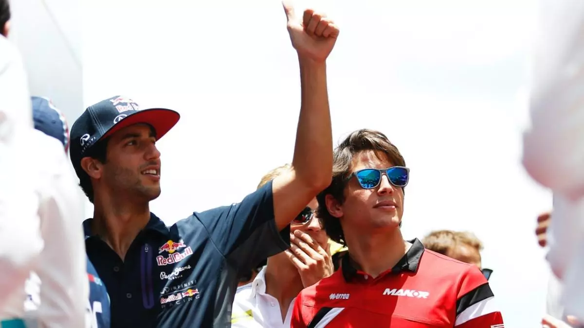 Ο Roberto Merhi, συγκρίσιμος με τον Verstappen σύμφωνα με τον Ricciardo