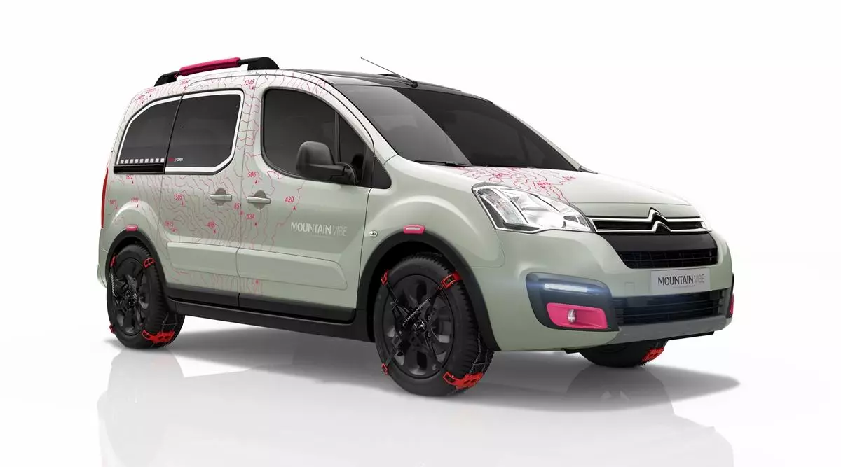 Citroën Berlingo Mountain Vibe тұжырымдамасы: Женеваның алдын ала қарауы