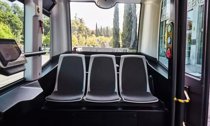 Bus autonome espagnol volcans de Lanzarote