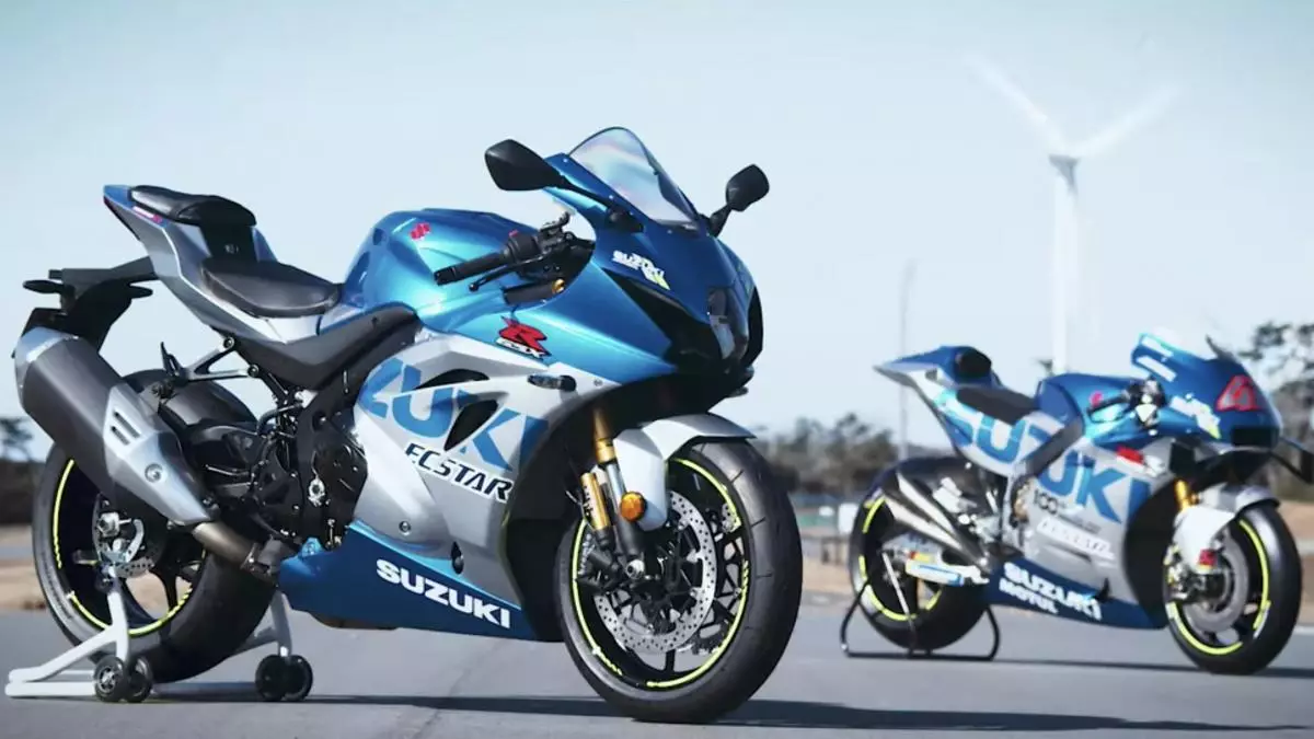 Suzuki GSX-R 1000R 100yèm anivèsè: nan koulè MotoGP!