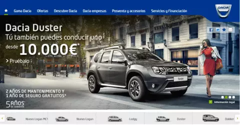 Dacia configurator