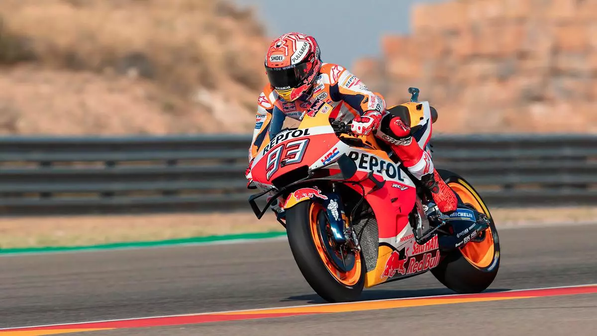 ฟรี MotoGP Aragón 2019: Márquez อยู่บนดาวดวงอื่น