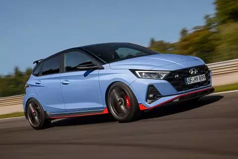 Pagsulay sa Hyundai i20 N