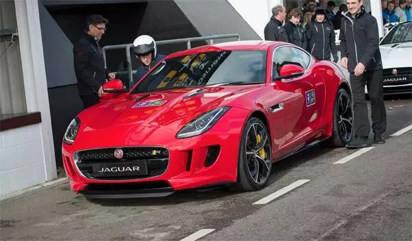 prince harry jaguar f-type r coupe