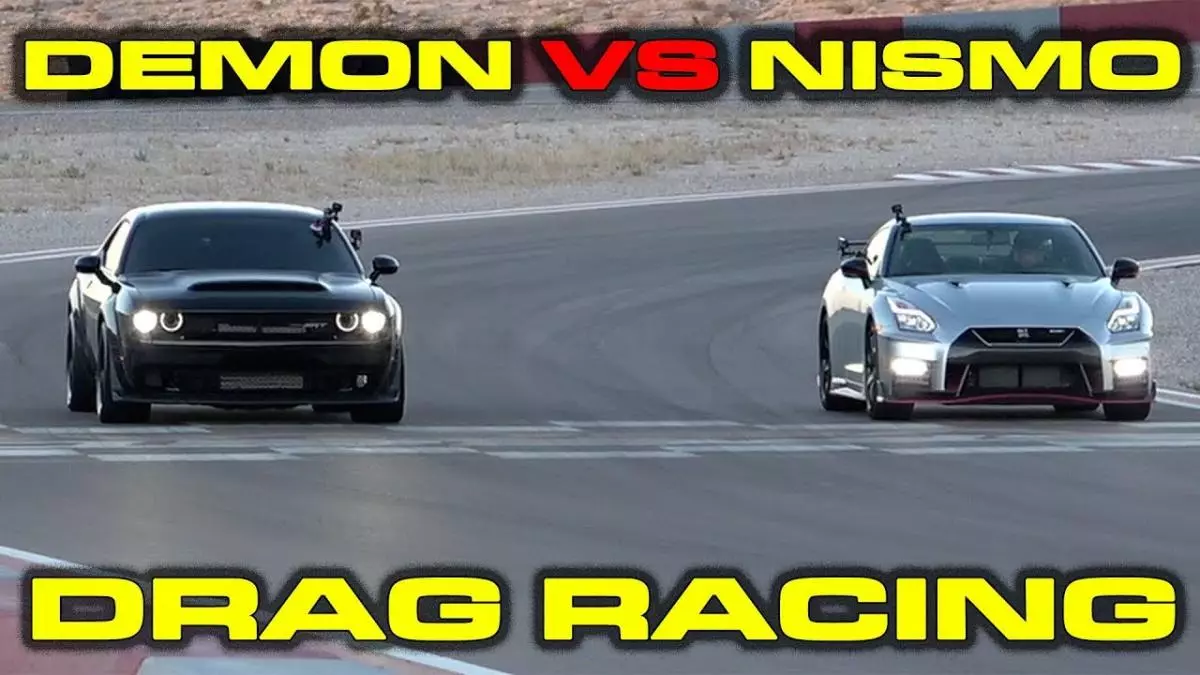 Dodge Demon vs Nissan GT-R Nismo: lyö vetosi