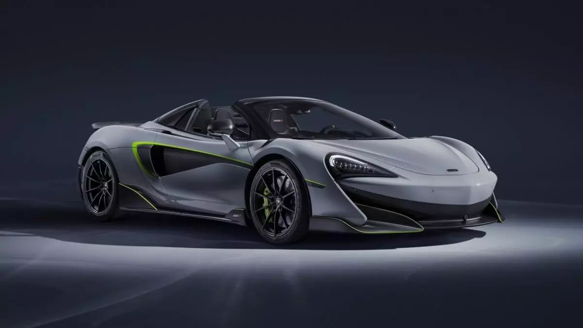 MSO ನಿಂದ McLaren 600LT ಸ್ಪೈಡರ್: ಜಿನೀವಾ ಶೈಲಿಯ ಪ್ರಮಾಣ