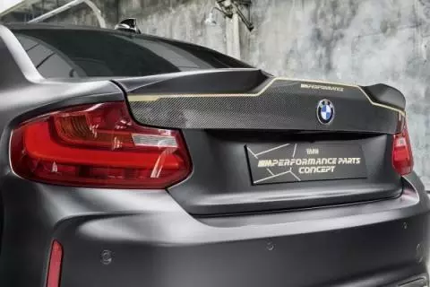 BMW M प्रदर्शन पार्ट्स अवधारणा